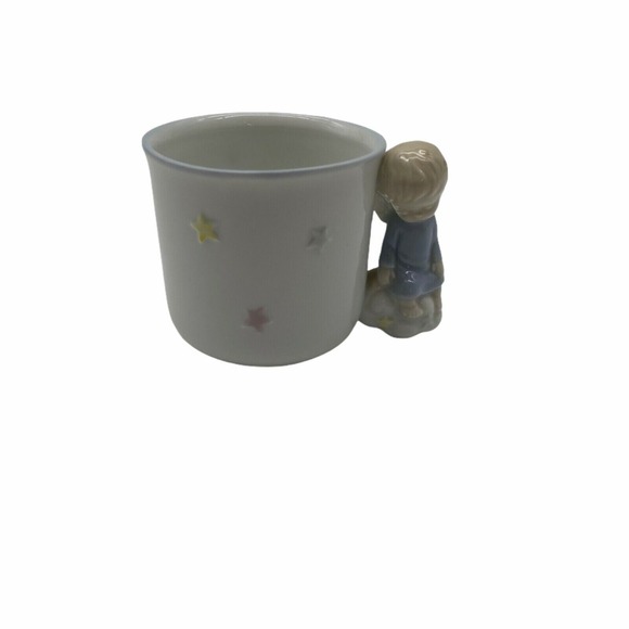 Dining | Vintage Rr Roman Japan White Tea Mug Cup 3d Sleeping Angel And ...